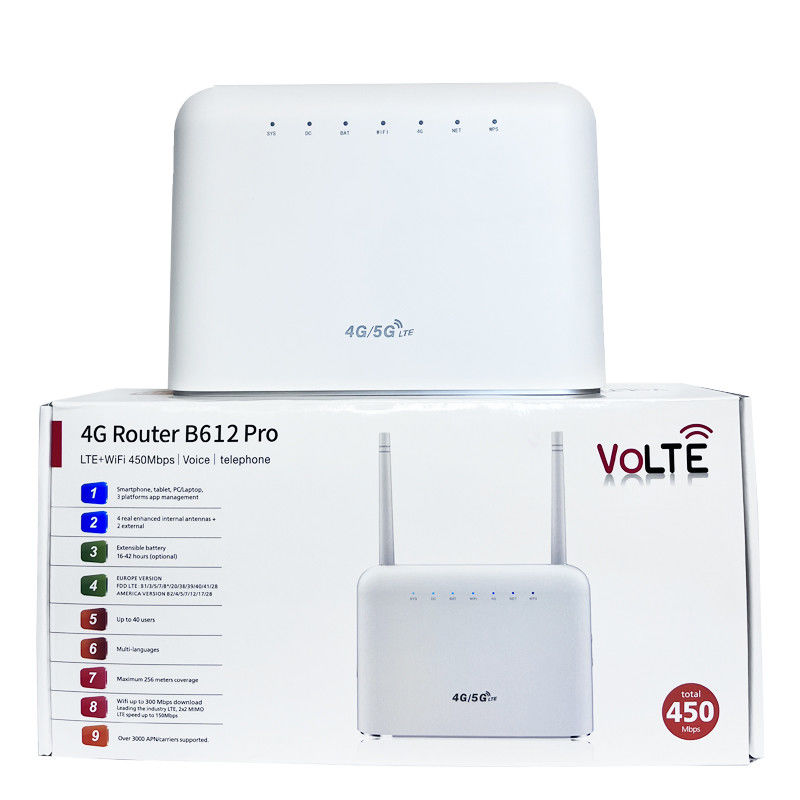 Volte B612 Pro Wifi ルーター 300Mbps 4G 5G Lte 無線ルーター ホーム Wifi ルーター ワイヤレス ...
